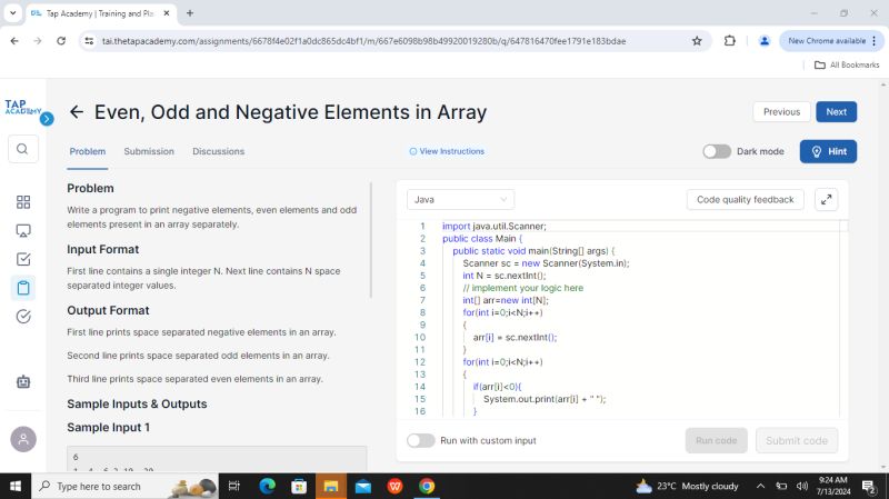 VENUGOPAL A on LinkedIn: #javaprogramming #problemsolving #arrays # ... VENUGOPAL A on LinkedIn: #javaprogramming #problemsolving #arrays # ...