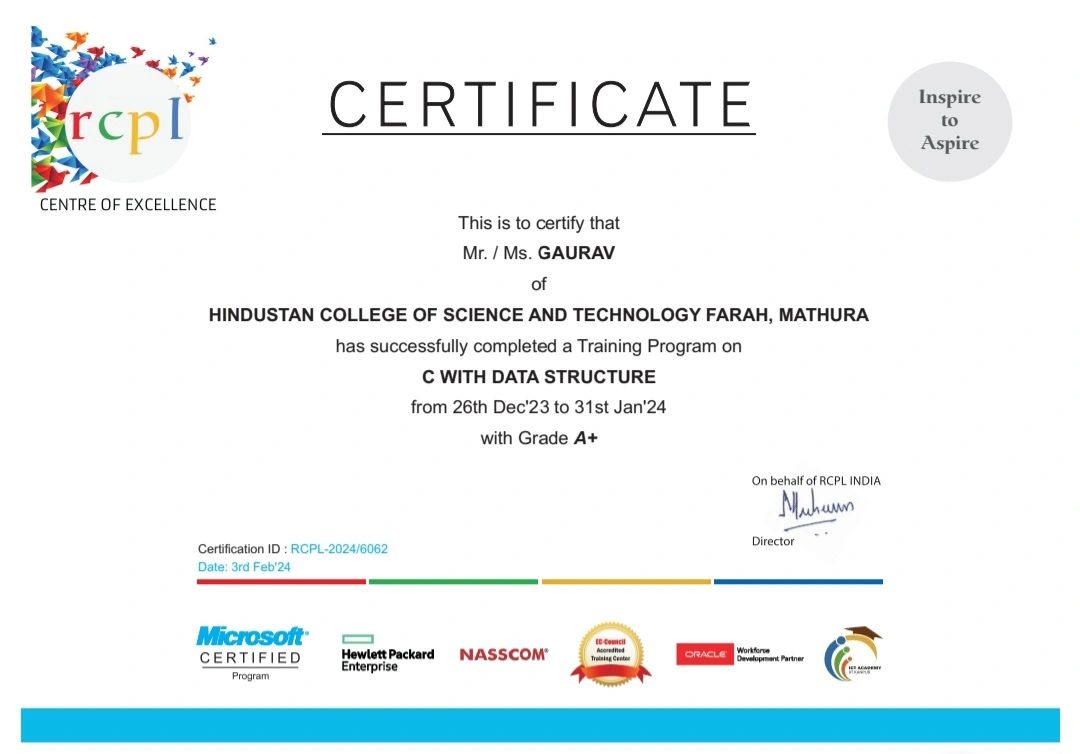 Gaurav Baghel on LinkedIn: #cprogramming #datastructures #coding # ... Gaurav Baghel on LinkedIn: #cprogramming #datastructures #coding # ...