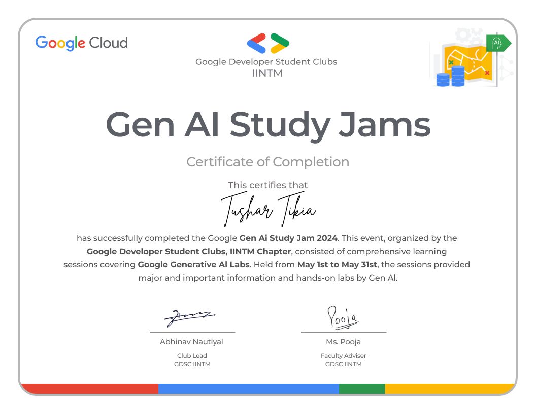 Tushar Tikia on LinkedIn: #googlecloud #ai #generativeai # ... Tushar Tikia on LinkedIn: #googlecloud #ai #generativeai # ...