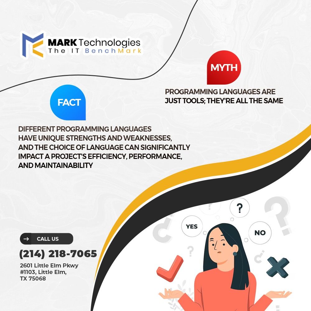 Mark Technologies Inc on LinkedIn: #devmyth #choosewisely #programming ... Mark Technologies Inc on LinkedIn: #devmyth #choosewisely #programming ...
