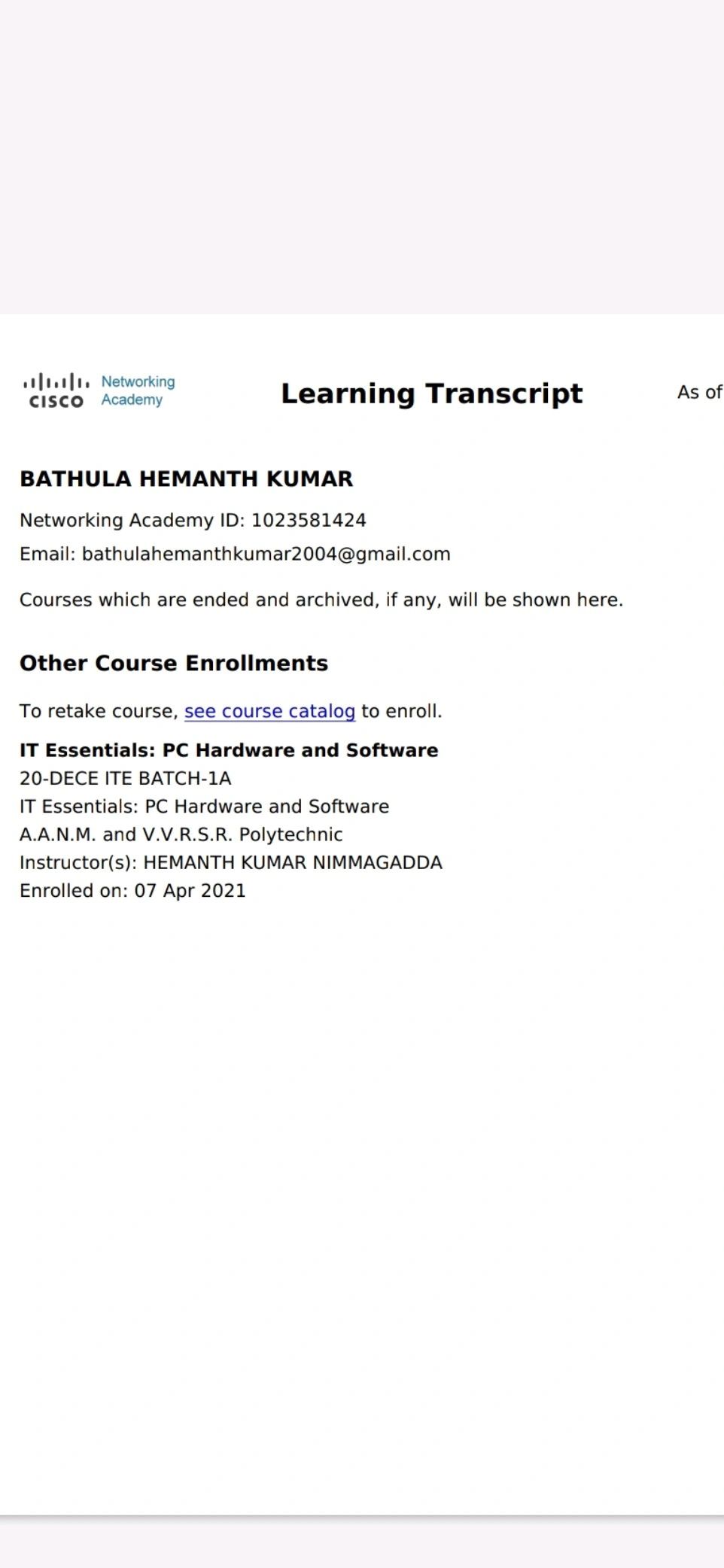 Hemanth kumar Bathula on LinkedIn: Hemanth kumar Bathula on LinkedIn: