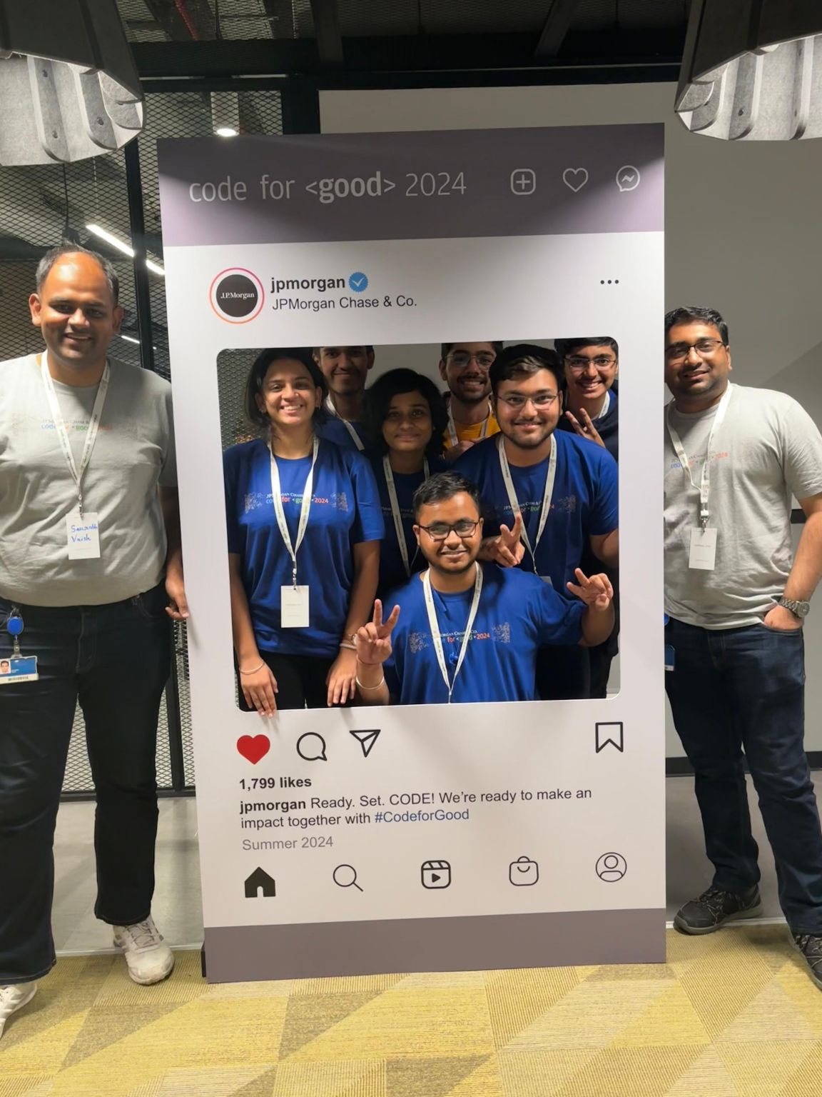 Ashish Kumar Sajwal on LinkedIn: #jpmorgan #hackathon #codeforgood # ... Ashish Kumar Sajwal on LinkedIn: #jpmorgan #hackathon #codeforgood # ...