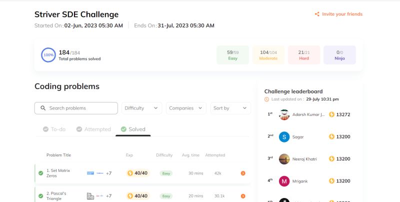 Aman Kumar on LinkedIn: #connections #striverssheetchallenge #leetcode ... Aman Kumar on LinkedIn: #connections #striverssheetchallenge #leetcode ...