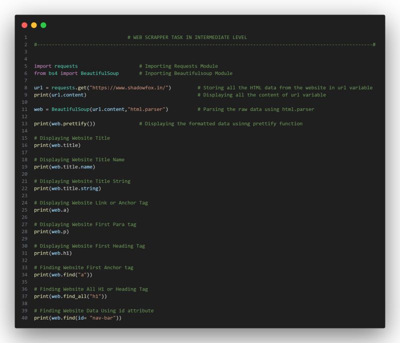 Nitin Jaiswal on LinkedIn: #python #webscraping #coding #internship # ... Nitin Jaiswal on LinkedIn: #python #webscraping #coding #internship # ...