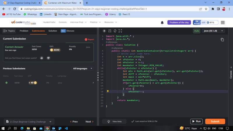 SHANTANU CHATTERJEE on LinkedIn: #codestudio #codingninjas #ds # ... SHANTANU CHATTERJEE on LinkedIn: #codestudio #codingninjas #ds # ...