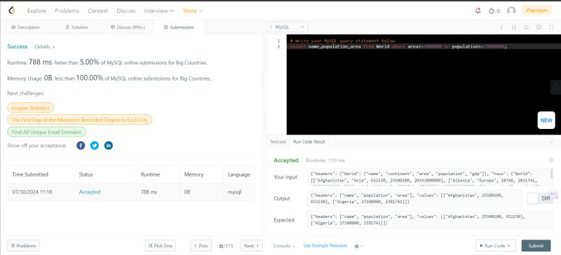 NITHIYA S on LinkedIn: #leetcode #sql #dataanalysis #problemsolving NITHIYA S on LinkedIn: #leetcode #sql #dataanalysis #problemsolving