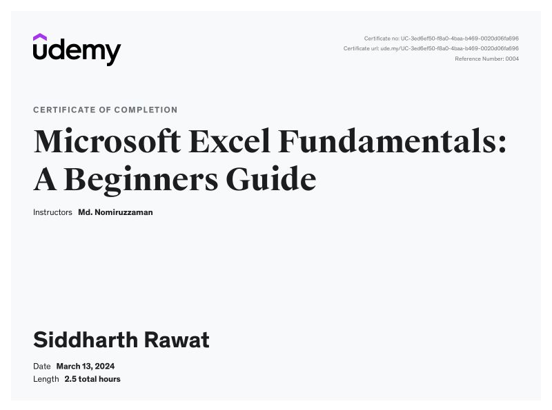 Siddharth Rawat on LinkedIn: I've completed the Siddharth Rawat on LinkedIn: I've completed the