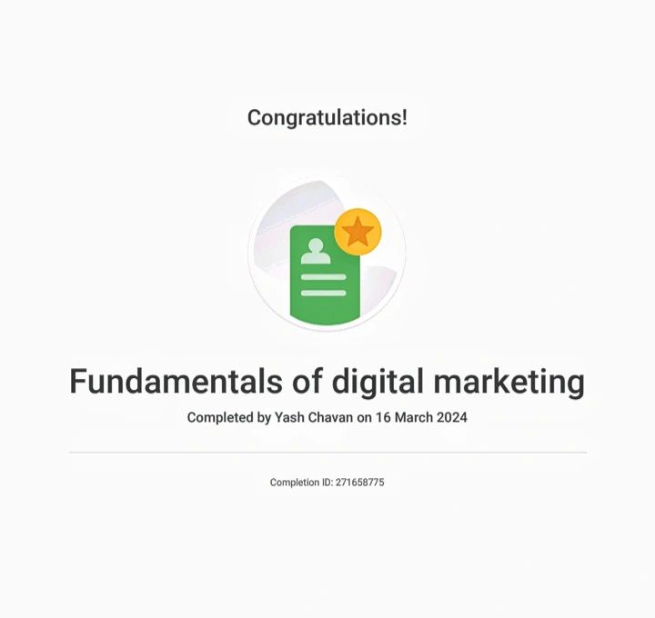 Yash Chavan on LinkedIn: I am thrilled to share that I have completed ... Yash Chavan on LinkedIn: I am thrilled to share that I have completed ...