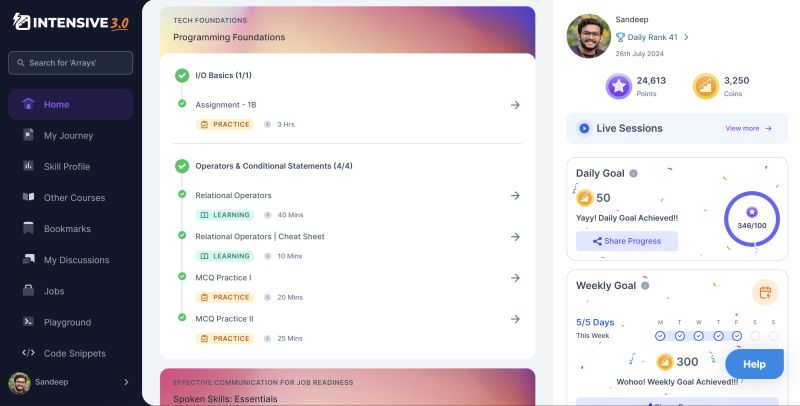 Sandeep Indugula on LinkedIn: #30daysofcode #nxtwave #nxtwave #ccbp # ... Sandeep Indugula on LinkedIn: #30daysofcode #nxtwave #nxtwave #ccbp # ...