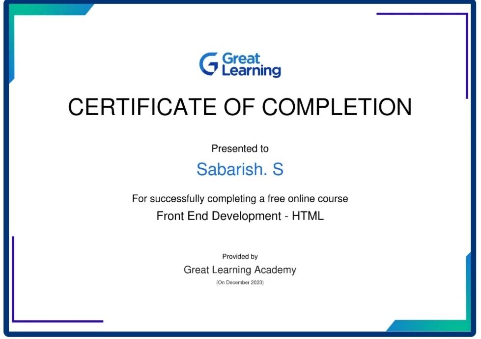 Sabarish Sathiya posted on LinkedIn Sabarish Sathiya posted on LinkedIn