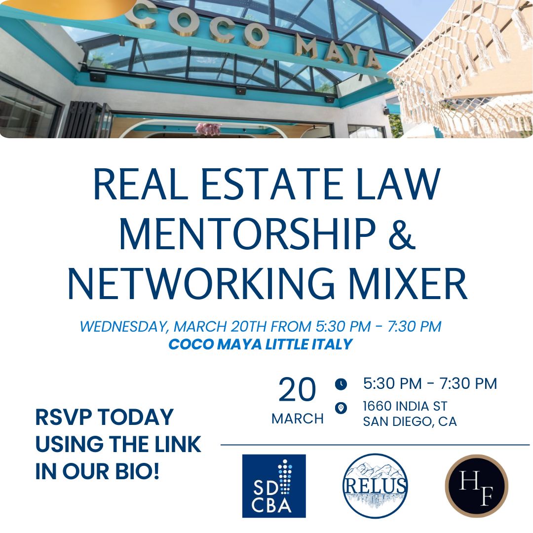 USD Law Real Estate and Land Use Society on LinkedIn: The Real Estate ... USD Law Real Estate and Land Use Society on LinkedIn: The Real Estate ...