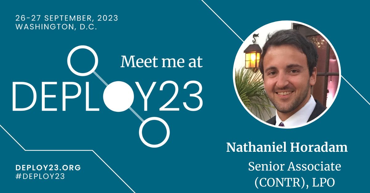 Nathaniel Horadam on LinkedIn: #deploy23 #deploy Nathaniel Horadam on LinkedIn: #deploy23 #deploy