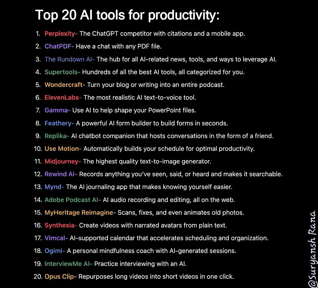 Suryansh Rana on LinkedIn: #ai #tools #chatgpt #midjourney #prompt # ... Suryansh Rana on LinkedIn: #ai #tools #chatgpt #midjourney #prompt # ...