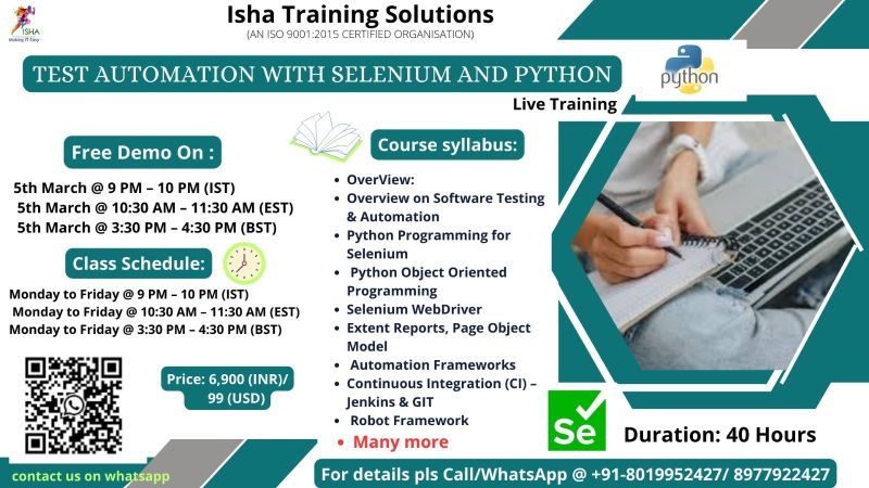 Kumar Gupta on LinkedIn: #seleniumwithpython #seleniumwithjava # ... Kumar Gupta on LinkedIn: #seleniumwithpython #seleniumwithjava # ...