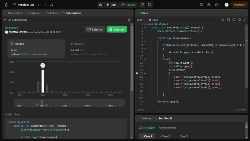Shifani Joseph on LinkedIn: #leetcode #java #problemsolving #codingjourney… Shifani Joseph on LinkedIn: #leetcode #java #problemsolving #codingjourney…