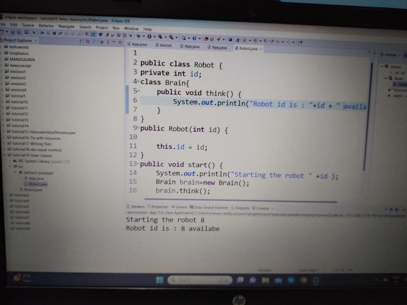 Yanala Manasa on LinkedIn: Practice Java 27 : Inner classes : Anonymous ... Yanala Manasa on LinkedIn: Practice Java 27 : Inner classes : Anonymous ...