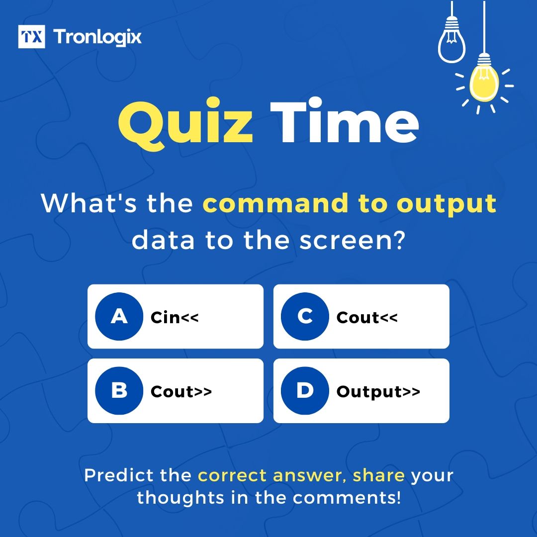 Tronlogix Tech Pvt Ltd on LinkedIn: #techquiz #technologyquiz # ... Tronlogix Tech Pvt Ltd on LinkedIn: #techquiz #technologyquiz # ...
