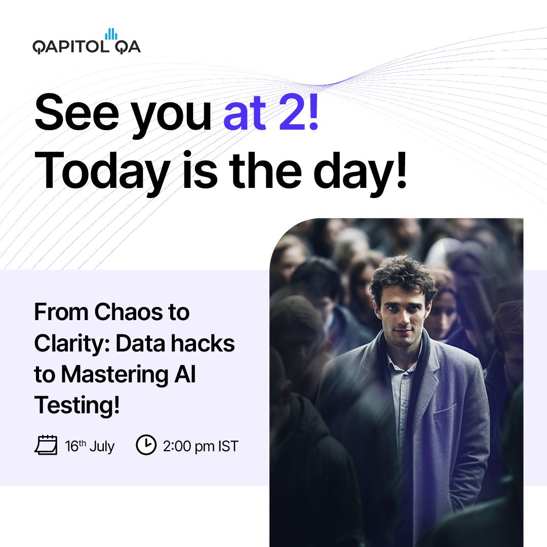Qapitol QA on LinkedIn: #webinar #aitesting #softwaretesting # ... Qapitol QA on LinkedIn: #webinar #aitesting #softwaretesting # ...