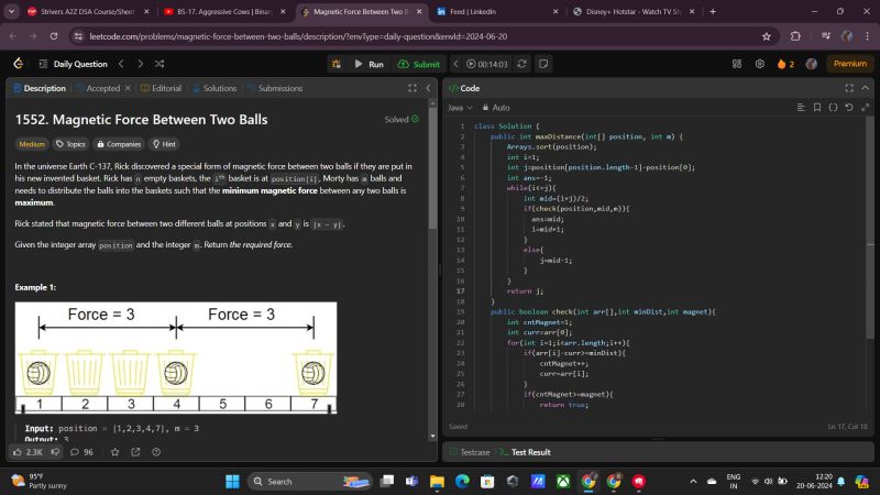 Prasanjit Bhoi on LinkedIn: #leetocde #codingchallenge #striver # ... Prasanjit Bhoi on LinkedIn: #leetocde #codingchallenge #striver # ...