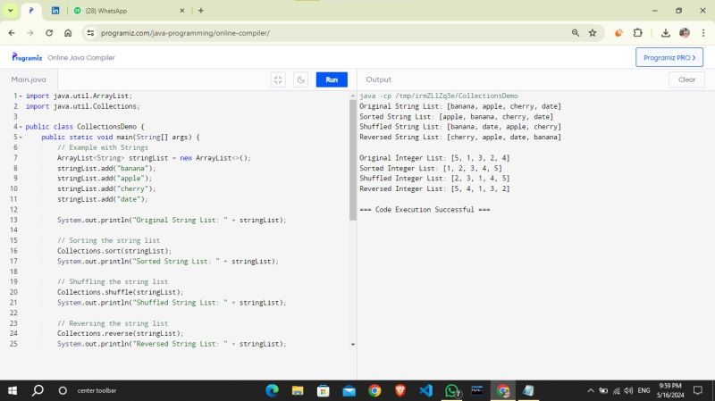 Chakravarthi Atipamula on LinkedIn: #java #programming #coding # ... Chakravarthi Atipamula on LinkedIn: #java #programming #coding # ...