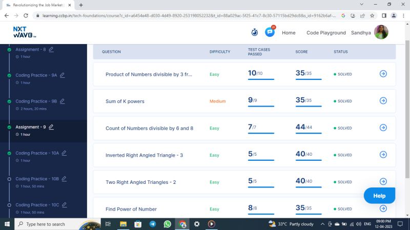 Sandhya Bukkapatnam on LinkedIn: #coding #python #nxtwave Sandhya Bukkapatnam on LinkedIn: #coding #python #nxtwave