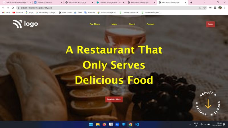 Megha Jangwan on LinkedIn: This is my first project after learning HTML ... Megha Jangwan on LinkedIn: This is my first project after learning HTML ...