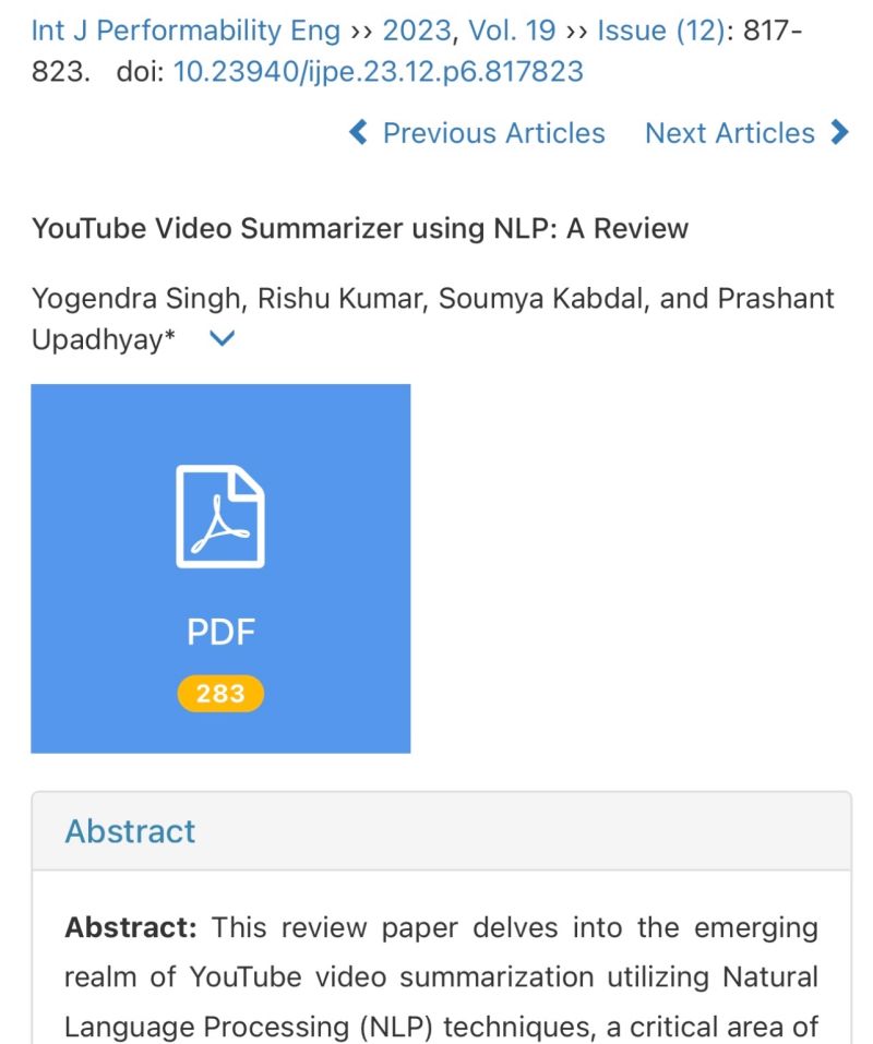 Prashant Upadhyay on LinkedIn: #nlp #scopus #journal # ... Prashant Upadhyay on LinkedIn: #nlp #scopus #journal # ...