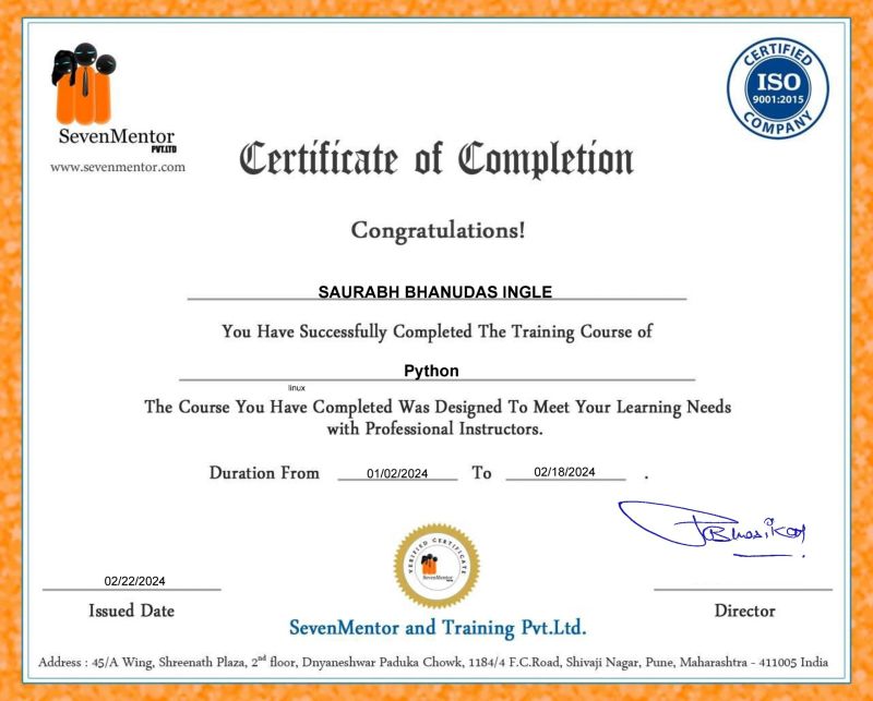 Saurabh ingle on LinkedIn: #python #datascience #programming # ... Saurabh ingle on LinkedIn: #python #datascience #programming # ...