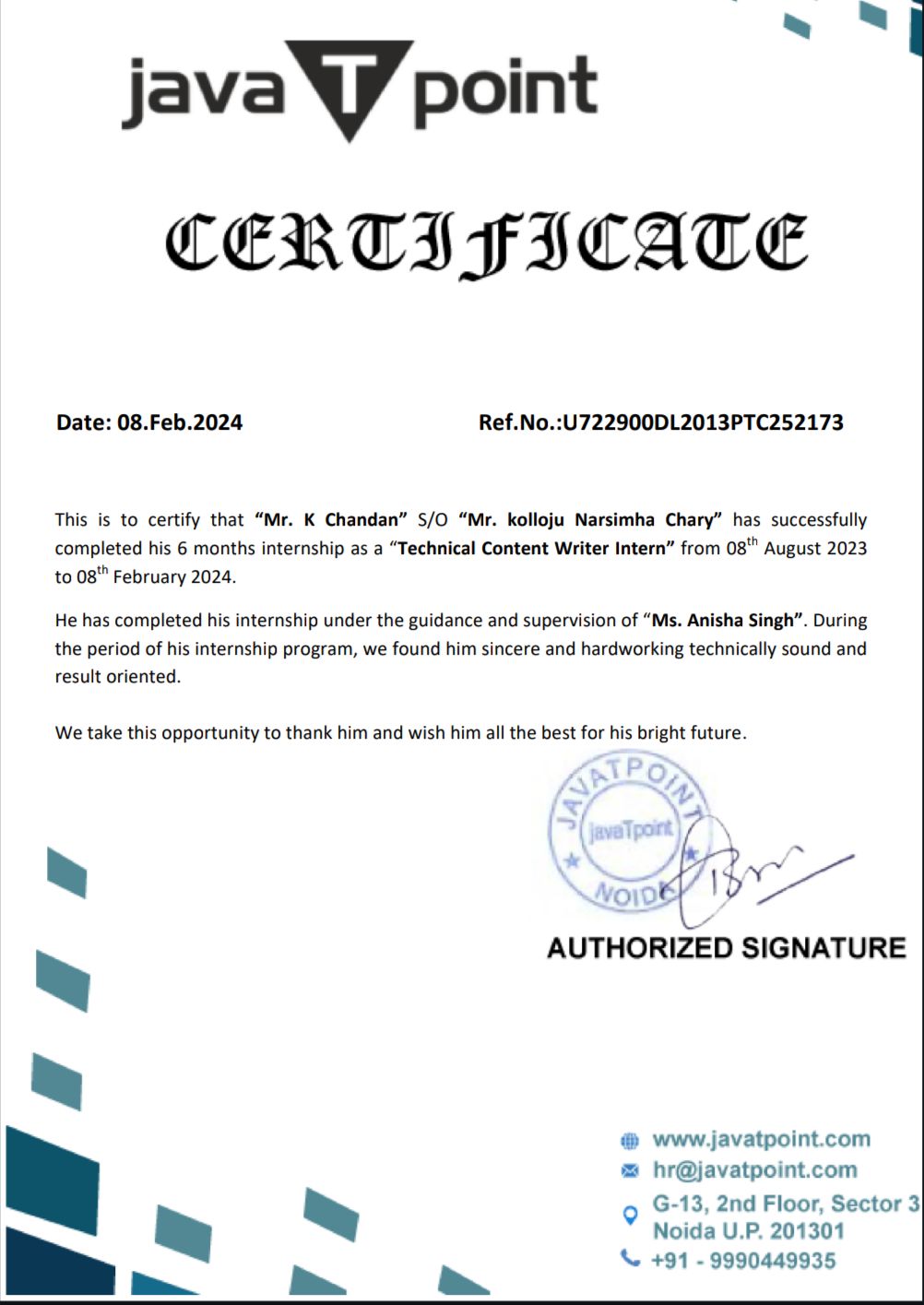 chandan kolloju on LinkedIn: #internshipcompletion #technicalwriting # ... chandan kolloju on LinkedIn: #internshipcompletion #technicalwriting # ...