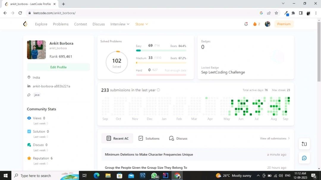 Ankit Borbora on LinkedIn: #coding #java #leetcode # ... Ankit Borbora on LinkedIn: #coding #java #leetcode # ...