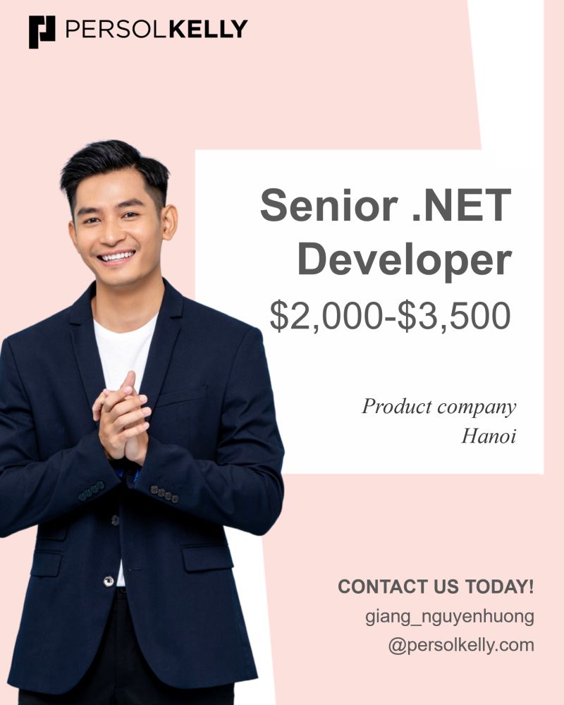 Giang Nguyen on LinkedIn: #dotnet #senior #developer #hanoi #hiring Giang Nguyen on LinkedIn: #dotnet #senior #developer #hanoi #hiring