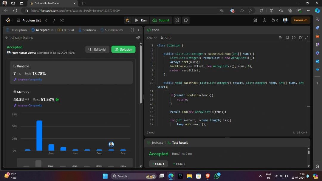 Prem Kumar Verma on LinkedIn: #java #dsa #learninpublic #coding # ... Prem Kumar Verma on LinkedIn: #java #dsa #learninpublic #coding # ...