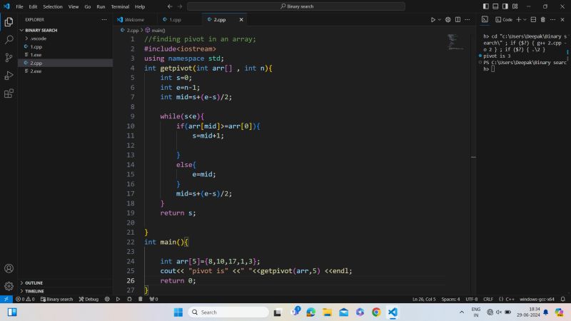 Roshni Shah on LinkedIn: #codingchallenge #binarysearch #leetcode # ... Roshni Shah on LinkedIn: #codingchallenge #binarysearch #leetcode # ...