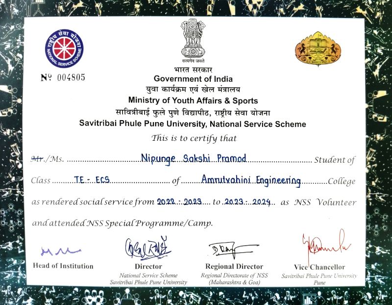Sakshi Nipunge on LinkedIn: #nss #communityservice #leadership # ... Sakshi Nipunge on LinkedIn: #nss #communityservice #leadership # ...