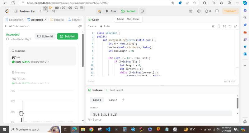 Venuchaitanya . on LinkedIn: #day50 #leetcode #array #100daysofcode ... Venuchaitanya . on LinkedIn: #day50 #leetcode #array #100daysofcode ...