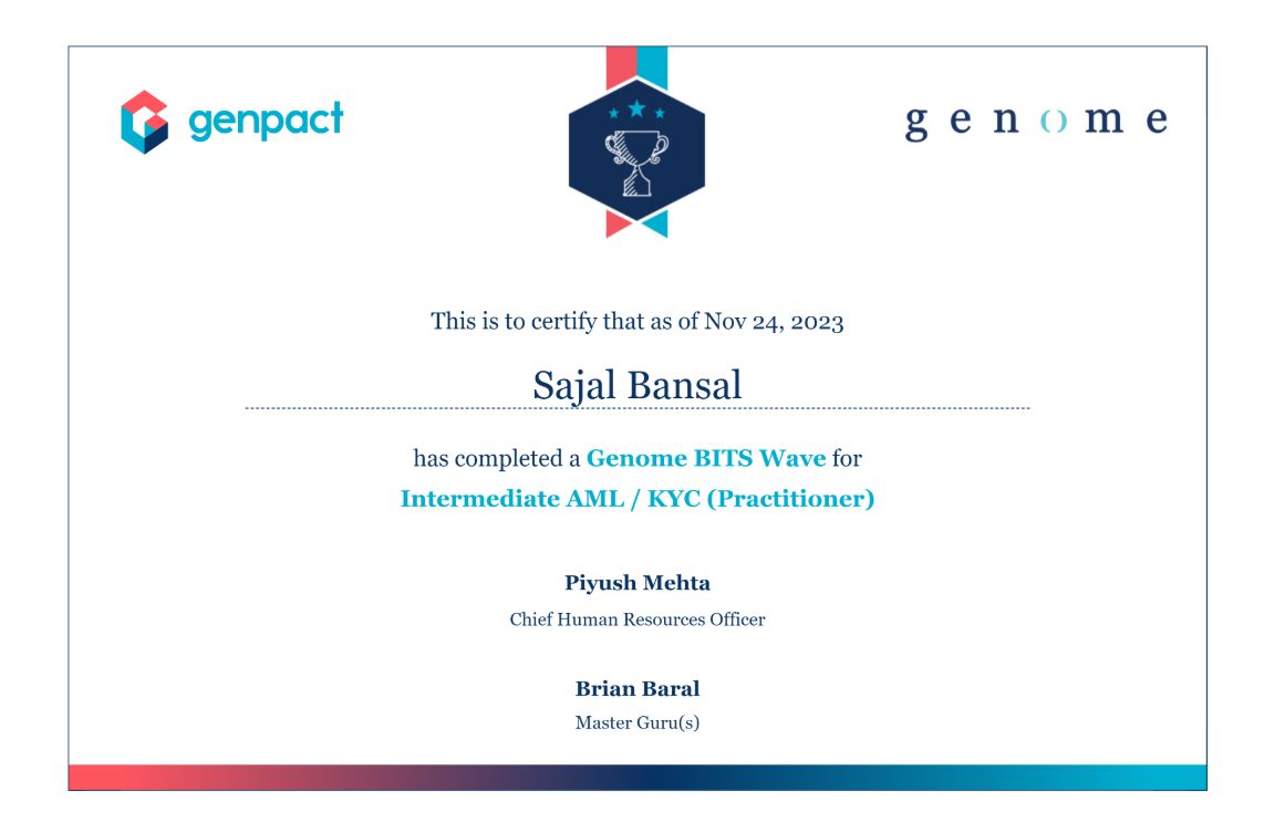 Sajal Bansal on LinkedIn: #finance #antimoneylaundering #banking #aml # ... Sajal Bansal on LinkedIn: #finance #antimoneylaundering #banking #aml # ...