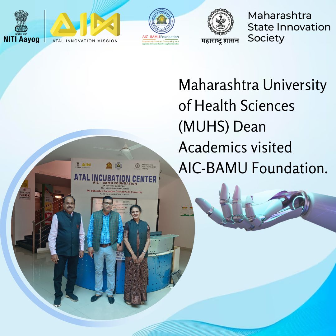 AIC-BAMU Foundation on LinkedIn: #muhs #aicbamu #healthcareinnovation # ... AIC-BAMU Foundation on LinkedIn: #muhs #aicbamu #healthcareinnovation # ...
