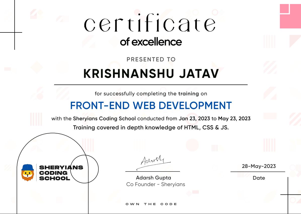 Krish Jatav (Krishnanshu) on LinkedIn: Hello connections!! 👋 Exciting ... Krish Jatav (Krishnanshu) on LinkedIn: Hello connections!! 👋 Exciting ...