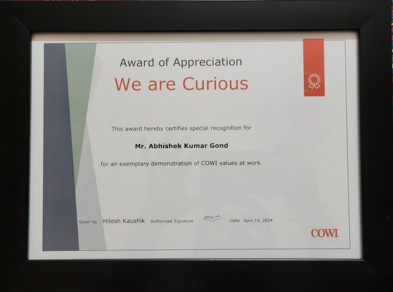 ABHISHEK KUMAR GOND on LinkedIn: #cowi | 13 comments ABHISHEK KUMAR GOND on LinkedIn: #cowi | 13 comments