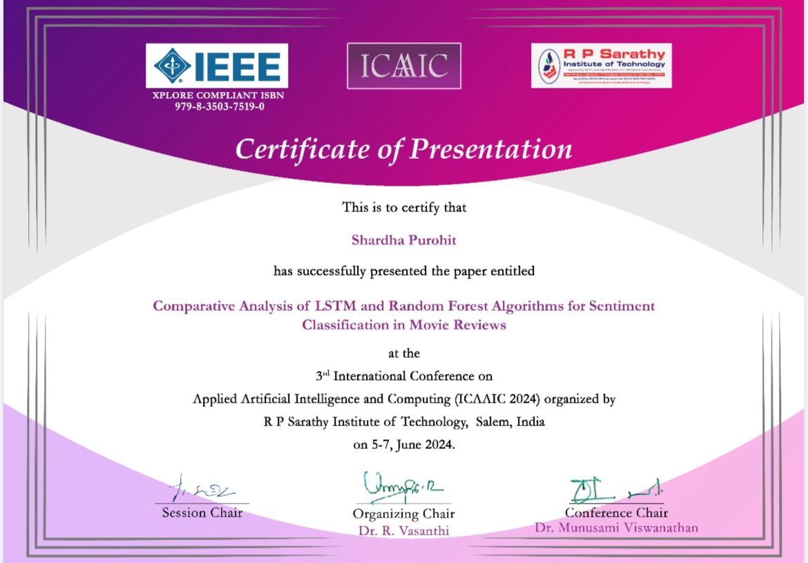 Dr Shradha Adhikari Purohit on LinkedIn: Happy to share that I have ... Dr Shradha Adhikari Purohit on LinkedIn: Happy to share that I have ...