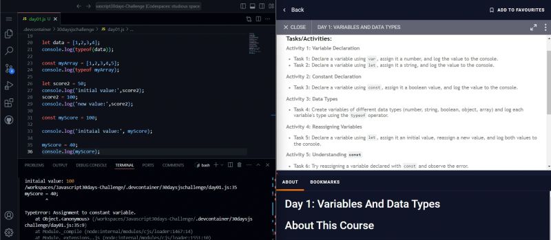 Vipin Bhati on LinkedIn: #100daysofcode #javascript #codingchallenge # ... Vipin Bhati on LinkedIn: #100daysofcode #javascript #codingchallenge # ...