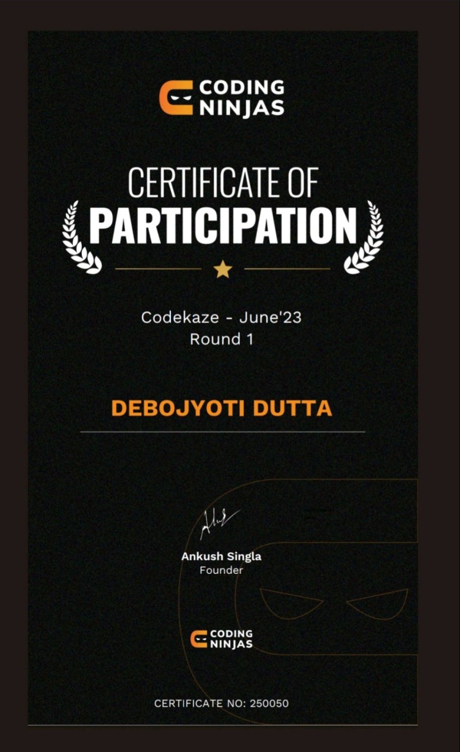 DEBOJYOTI DUTTA on LinkedIn: #codingchallenge #codingninjas #coding # ... DEBOJYOTI DUTTA on LinkedIn: #codingchallenge #codingninjas #coding # ...