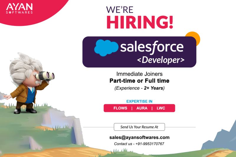 AYAN Softwares on LinkedIn: #hiring #salesforce #lwc AYAN Softwares on LinkedIn: #hiring #salesforce #lwc