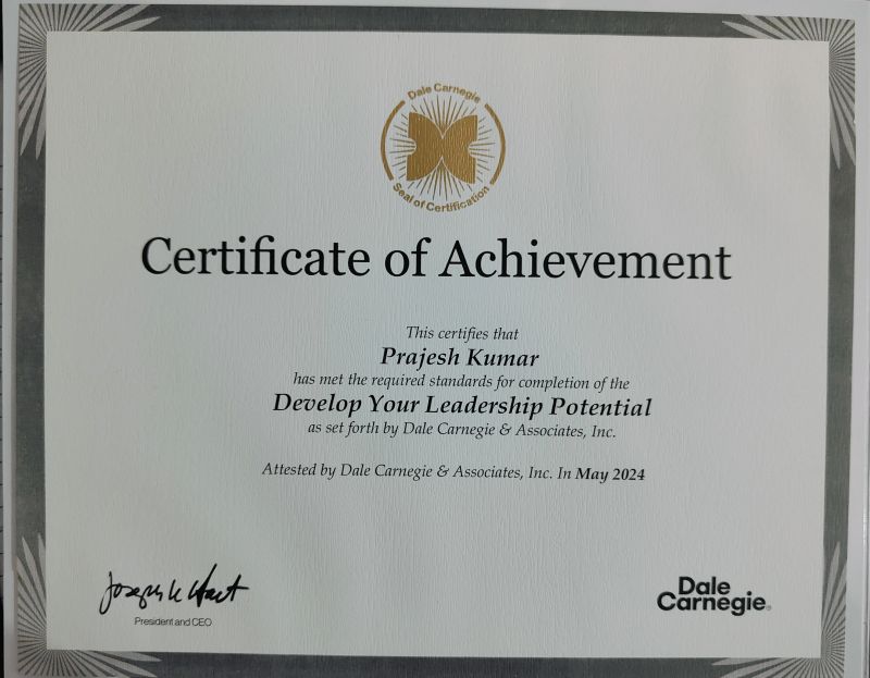 Prajesh Sachan on LinkedIn: Leadership Potential Developing training ... Prajesh Sachan on LinkedIn: Leadership Potential Developing training ...