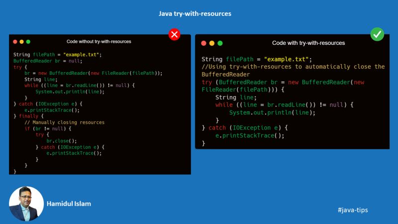 Hamidul Islam on LinkedIn: #java #javatips #codingtips #cleancode # ... Hamidul Islam on LinkedIn: #java #javatips #codingtips #cleancode # ...
