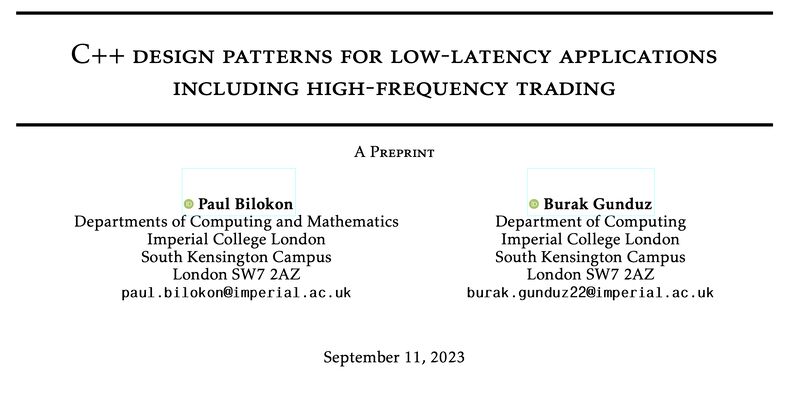 Leanne Dong Ph.D on LinkedIn: #lowlatency #cpp #lockfree # ... Leanne Dong Ph.D on LinkedIn: #lowlatency #cpp #lockfree # ...
