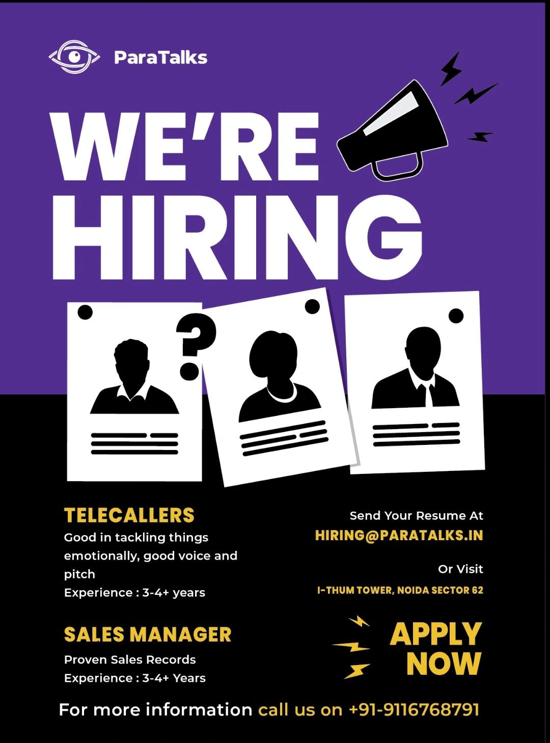 Yash Rajan Shukla on LinkedIn: #salesmanager #hiring #coldcalling # ... Yash Rajan Shukla on LinkedIn: #salesmanager #hiring #coldcalling # ...