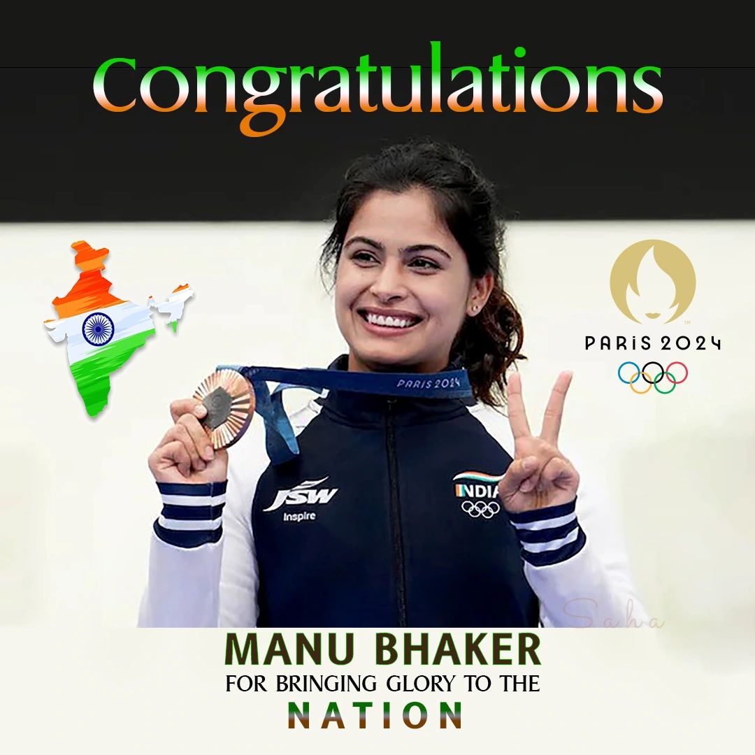 Kshirodra Saha on LinkedIn: Indian shooter Manu Bhaker won the bronze ... Kshirodra Saha on LinkedIn: Indian shooter Manu Bhaker won the bronze ...