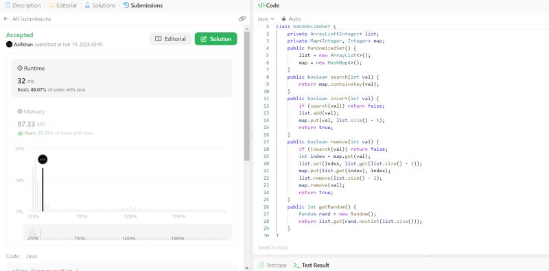 Day 42 of coding challenge: Insert Delete GetRandom O(1) | Asifkhan S ... Day 42 of coding challenge: Insert Delete GetRandom O(1) | Asifkhan S ...