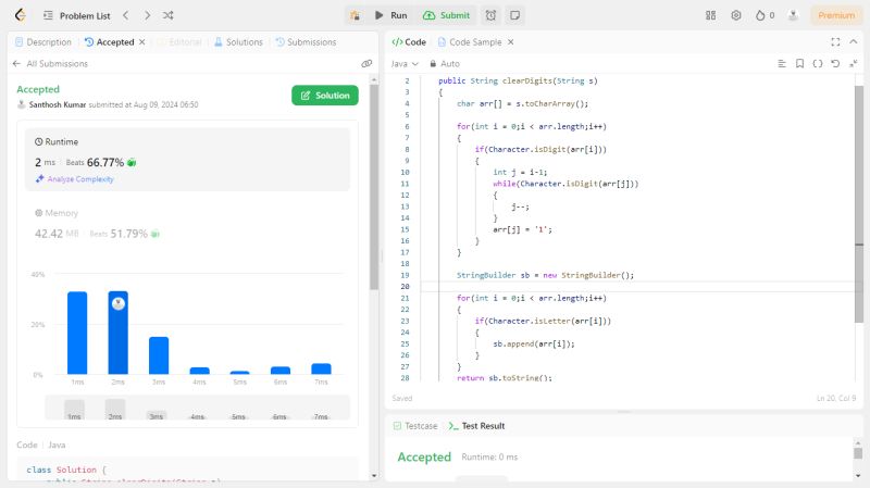Santhosh Kumar S on LinkedIn: #java #leetcode #coding #problemsolving # ... Santhosh Kumar S on LinkedIn: #java #leetcode #coding #problemsolving # ...